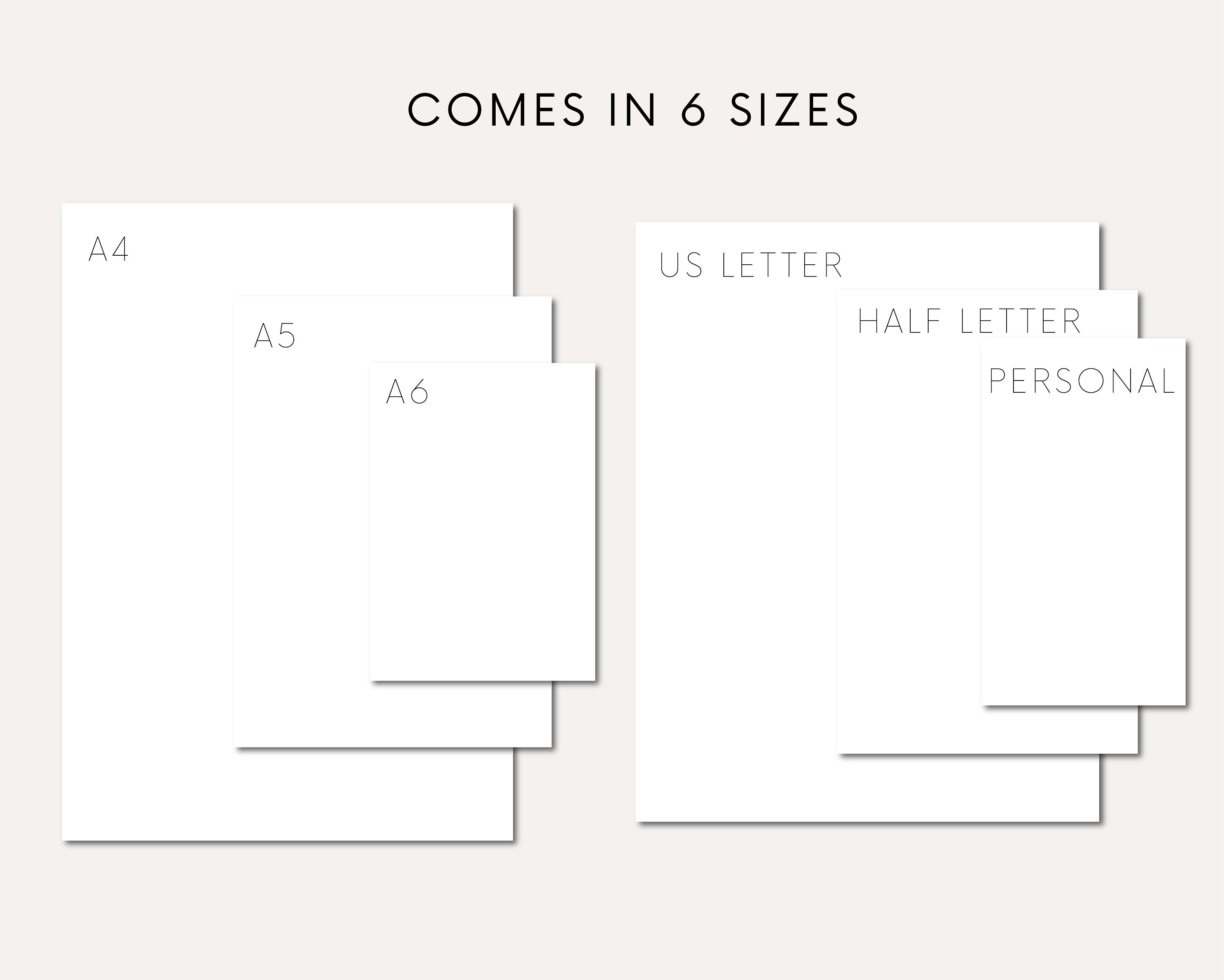 Printable Pomodoro Tracker Pages Download Pomodoro Planner Insert ...