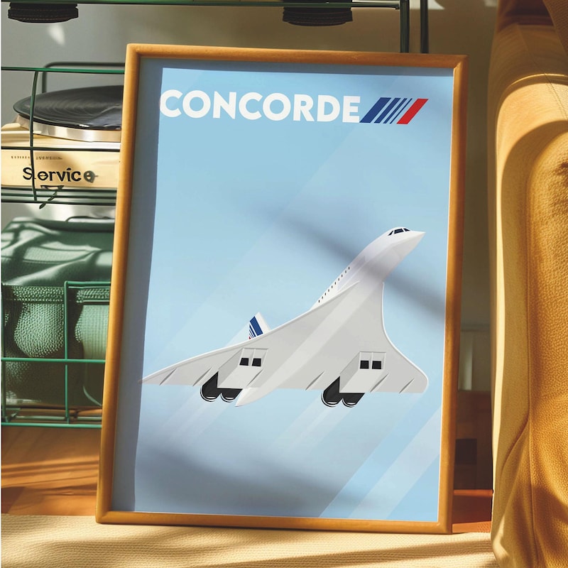 Concorde Poster - Etsy