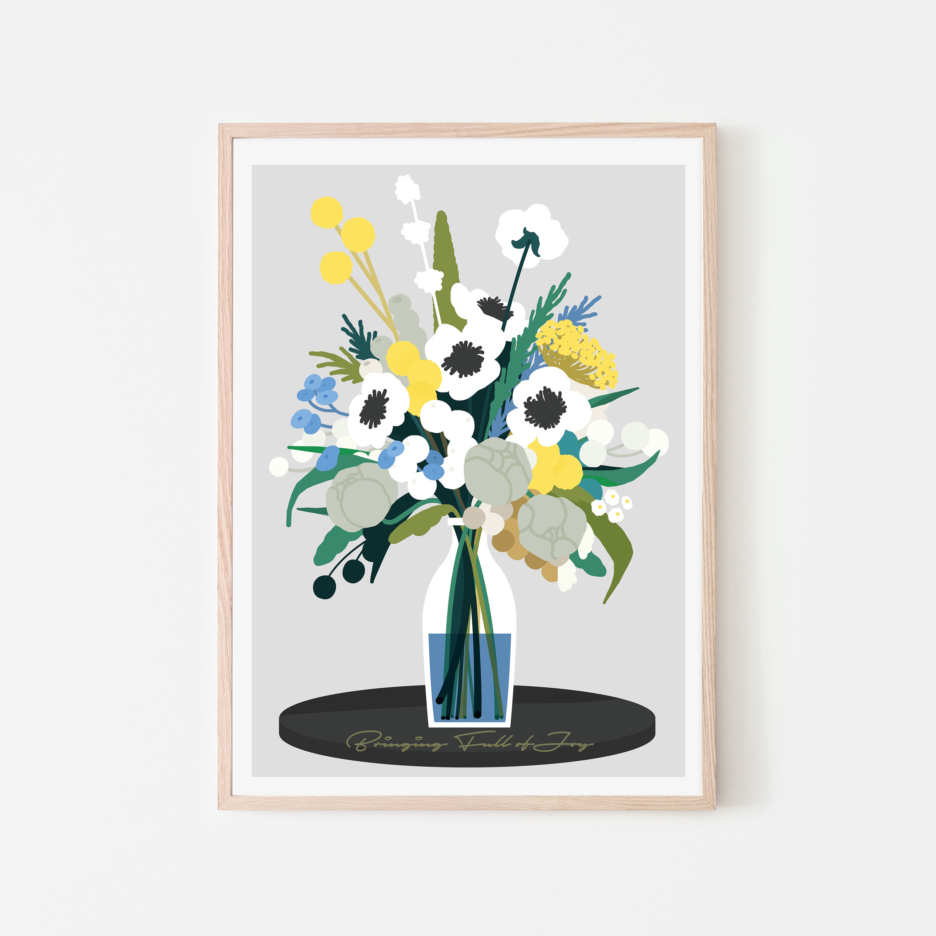 Printable Flower Wall Art - Etsy