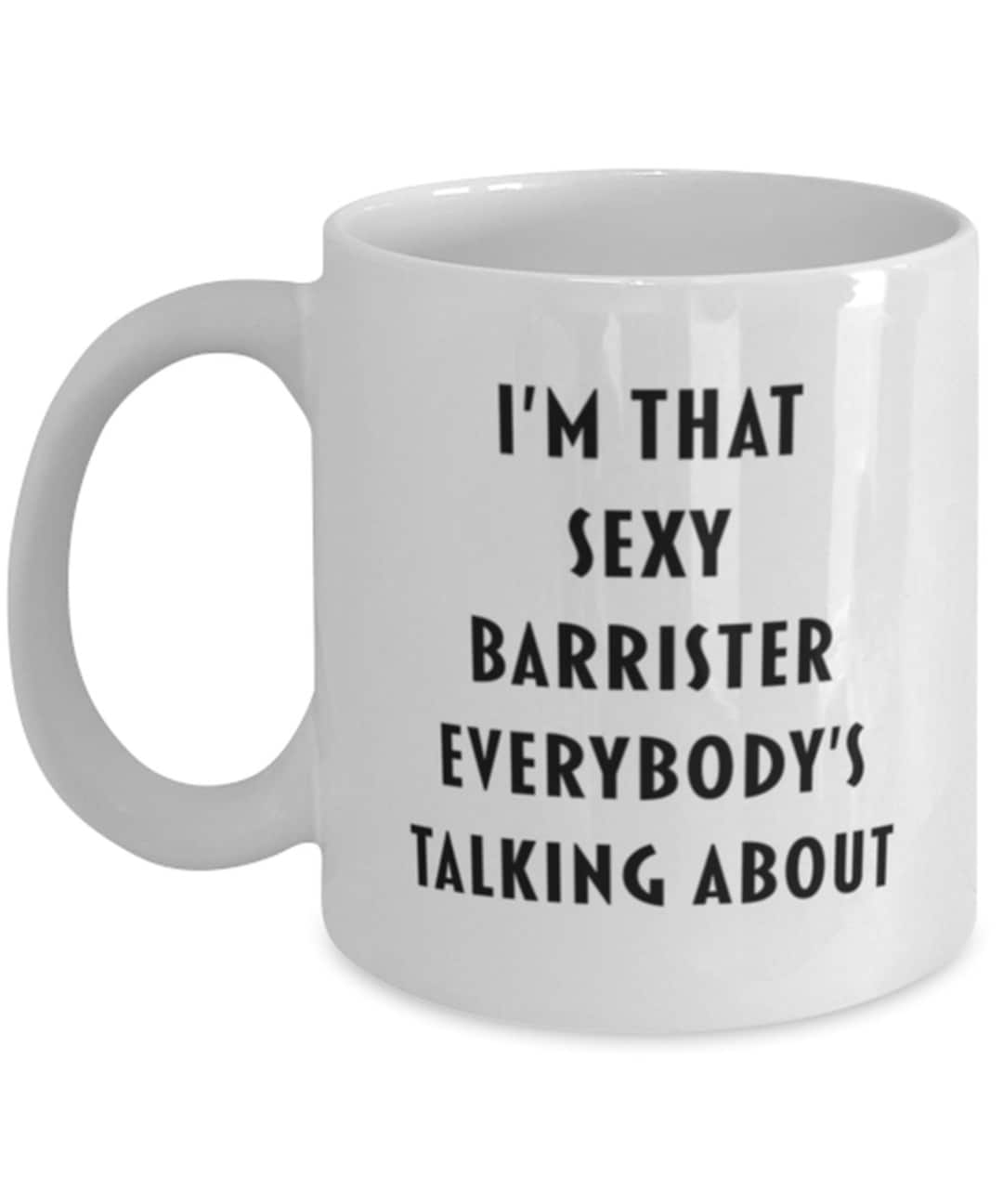 Funny Barrister Coffee Mug - Lawyer Gift, Ceramic Tea Cup - Etsy