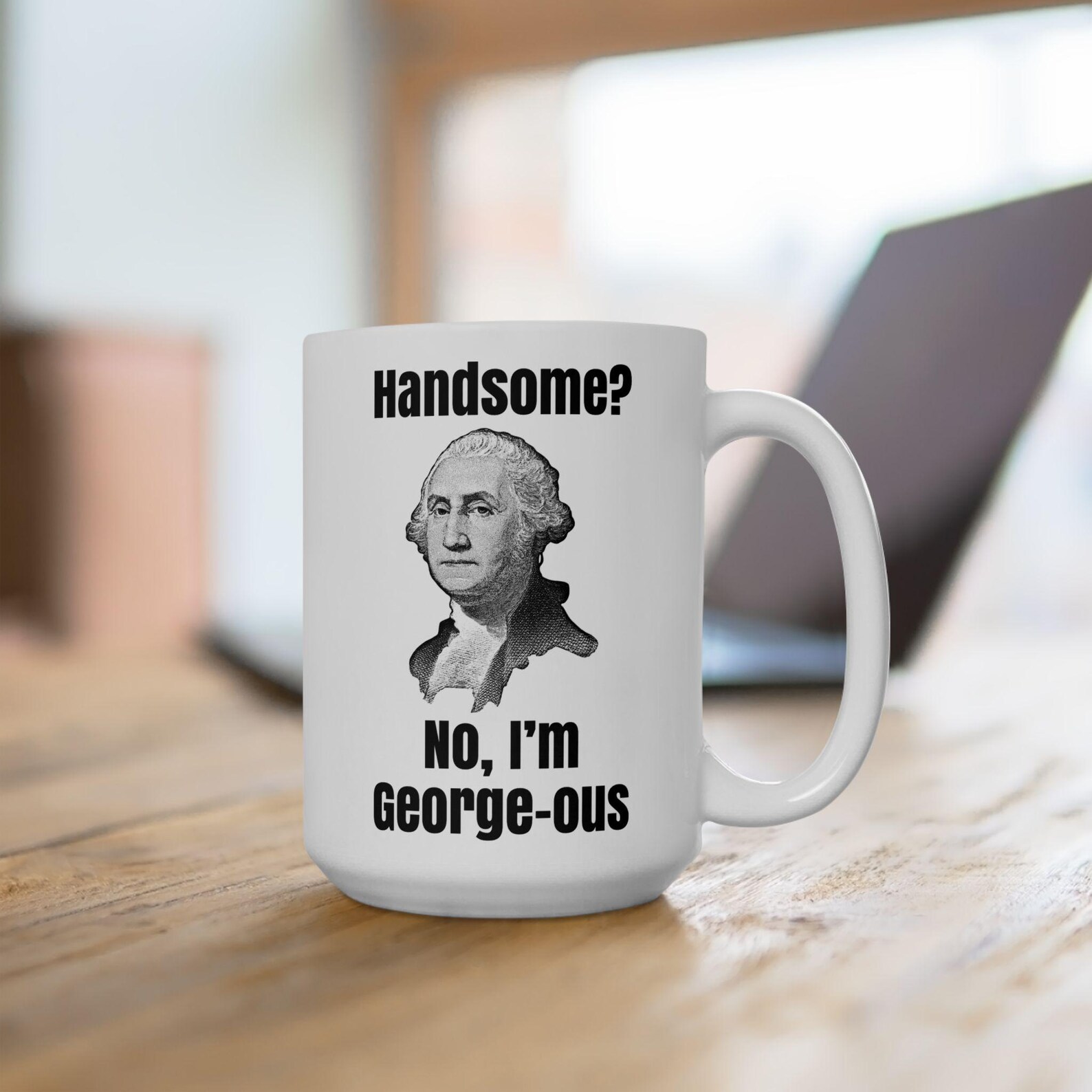 Funny George Washington Mug – History Teacher Gift, American History ...