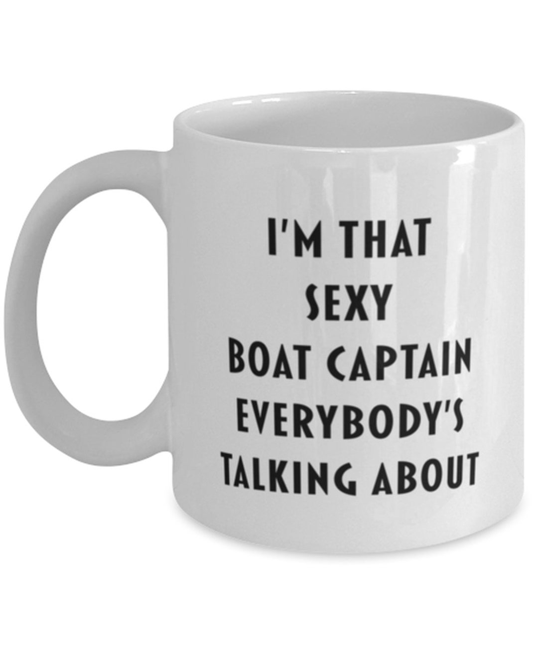 Boat Captain Coffee Mug, Funny Boat Captain Cup, Gift for Boat Captain ...