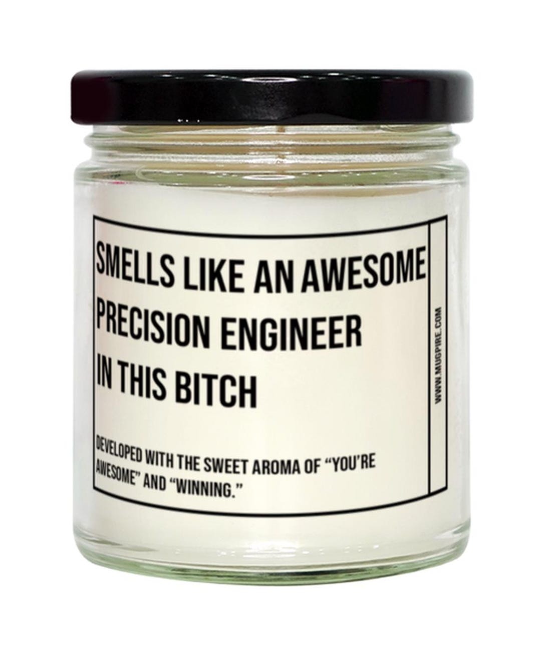 Funny Precision Engineer Candle, Smells Like an Awesome Precision ...