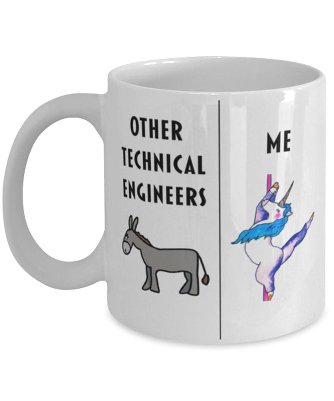 Funny Technical Engineer Coffee Mug, Gift for Technical Engineer, Gag ...
