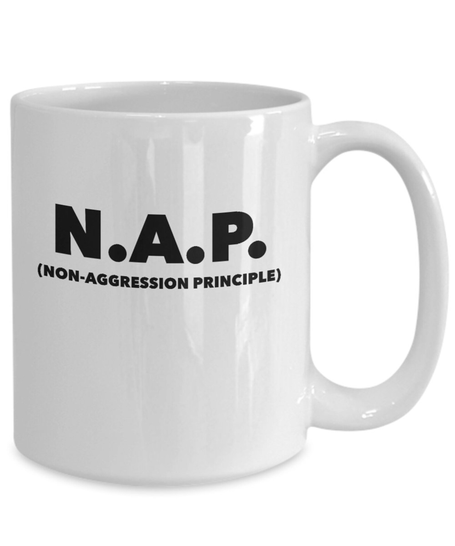 Non-aggression Principle Non-aggression Principle Mug | Etsy