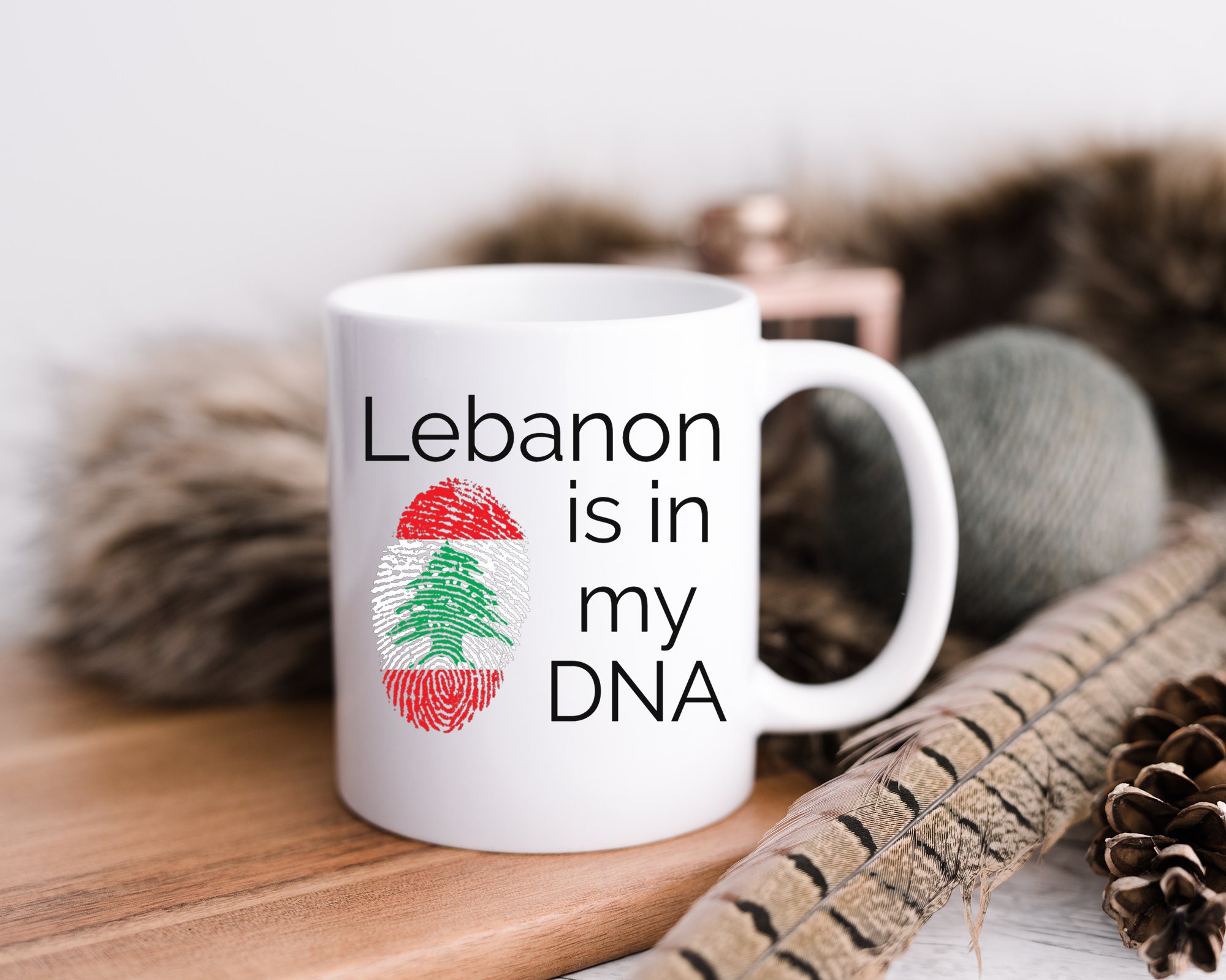 Lebanon Coffe Mug, Lebanese Mug, Gift for Lebanese, Lebanon Gift, Gido ...