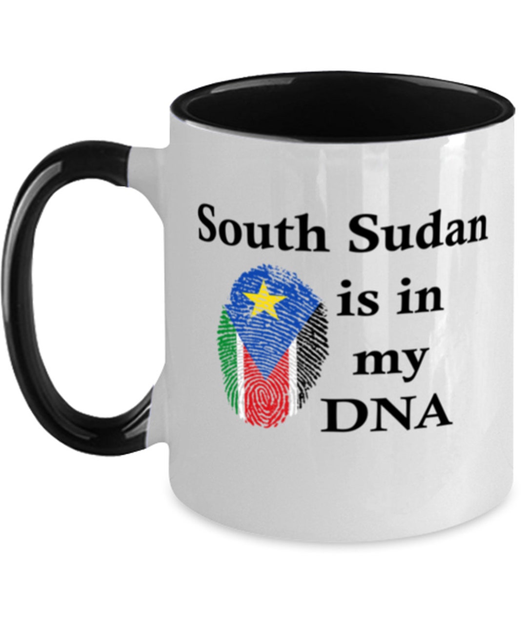 South Sudan DNA Coffee Mug: Sudanese Gift - Etsy
