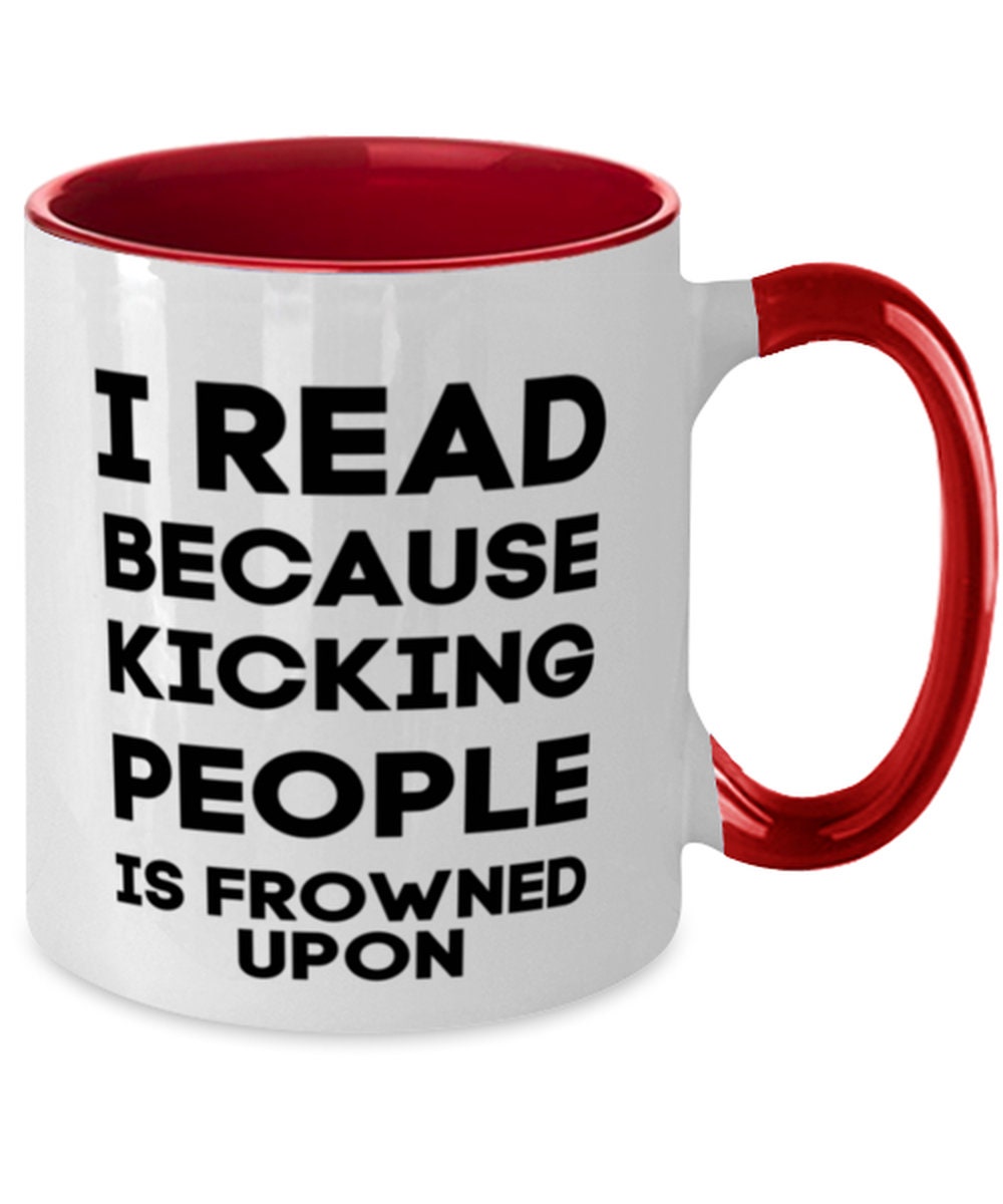 Reader Coffee Mug, Funny Reader Gift, Unique Gift for Reader, Funny ...