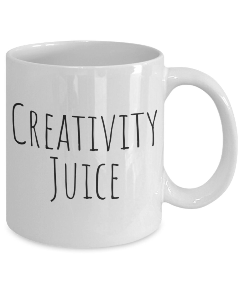 Creativity Juice Mug, Coffee Cup for Creative People, Gift - Etsy