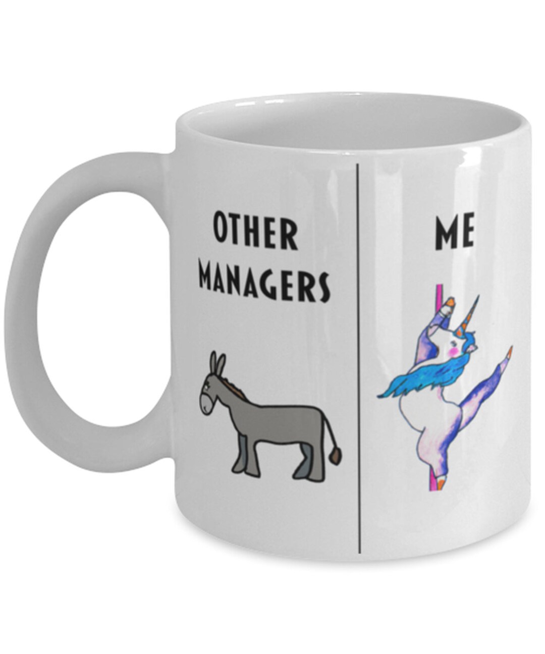 Funny Manager Coffee Mug: Unicorn Gift for Boss - Etsy