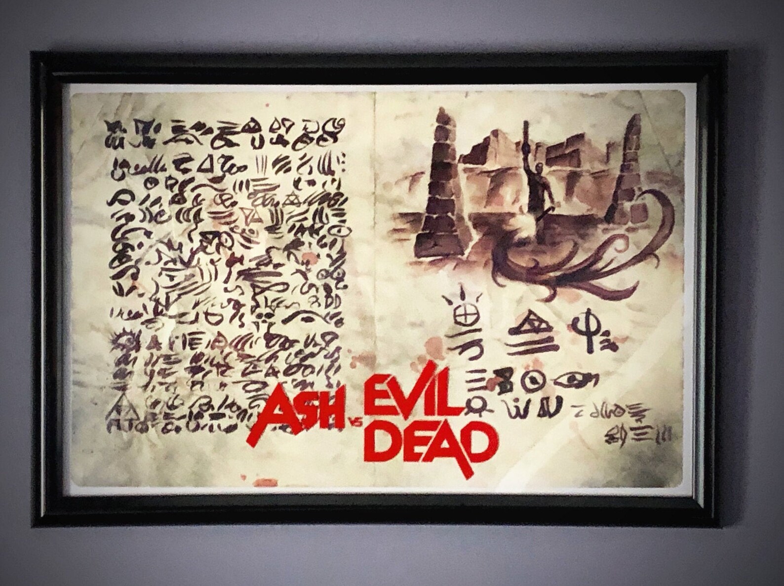 Ash vs Evil Dead Necronomicon Ex-Mortis Prop Replica Page | Etsy