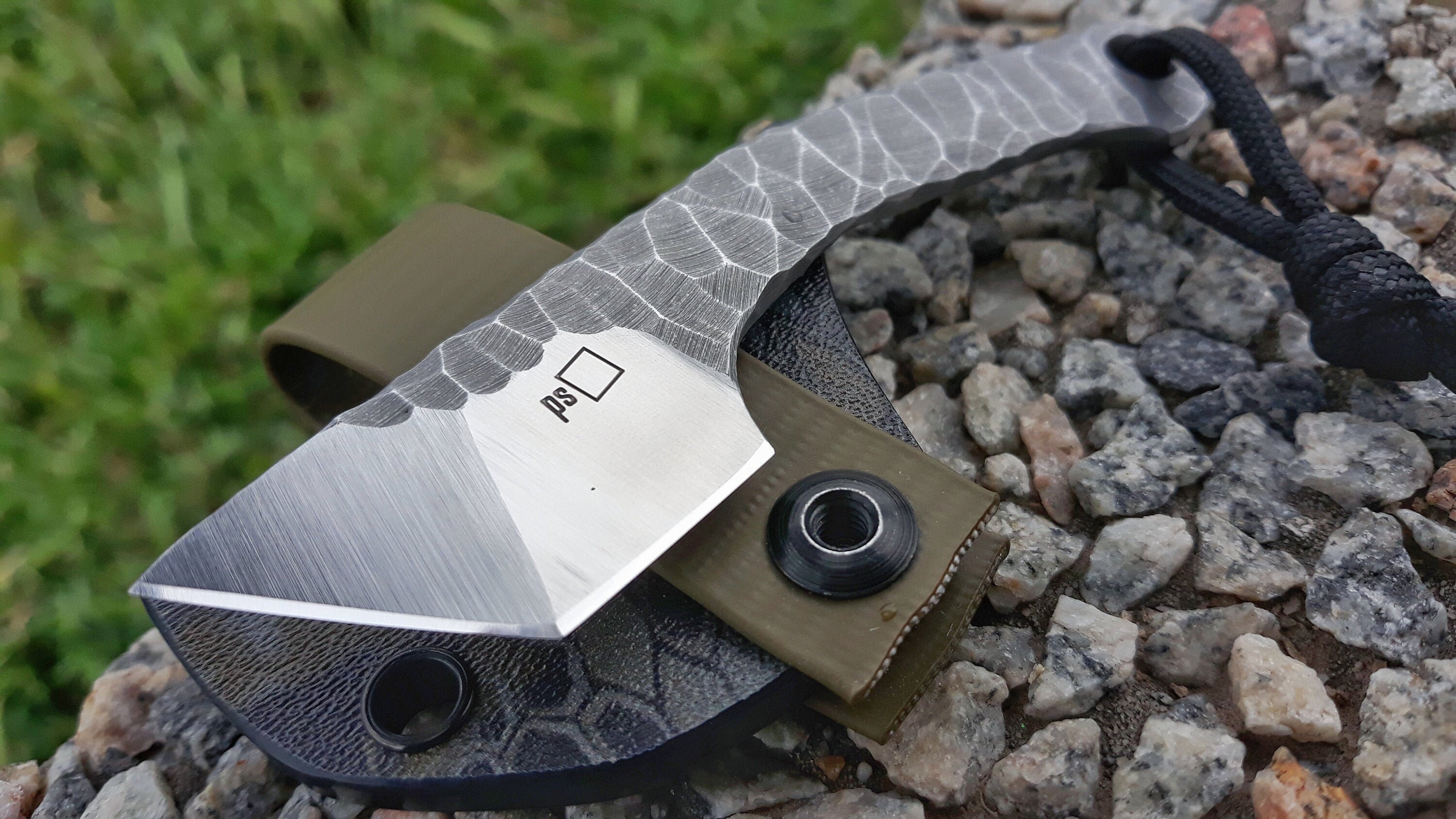 Stick : Handmade EDC skeleton neck knife | Etsy