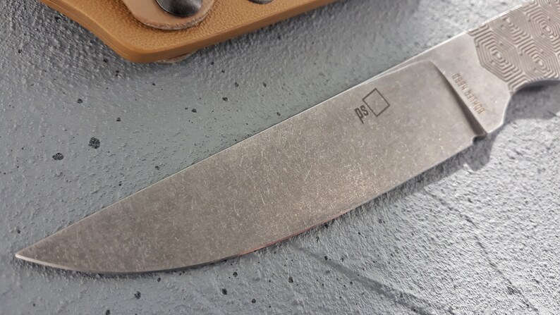 Pattern EDC Skeleton Pocket Custom Fulltang knife Fixed | Etsy