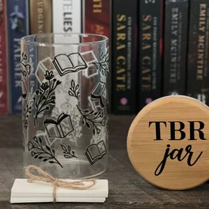 Mini TBR Jar | to Be Read Jar | TBR Jar | What to Read Next | Booktok ...