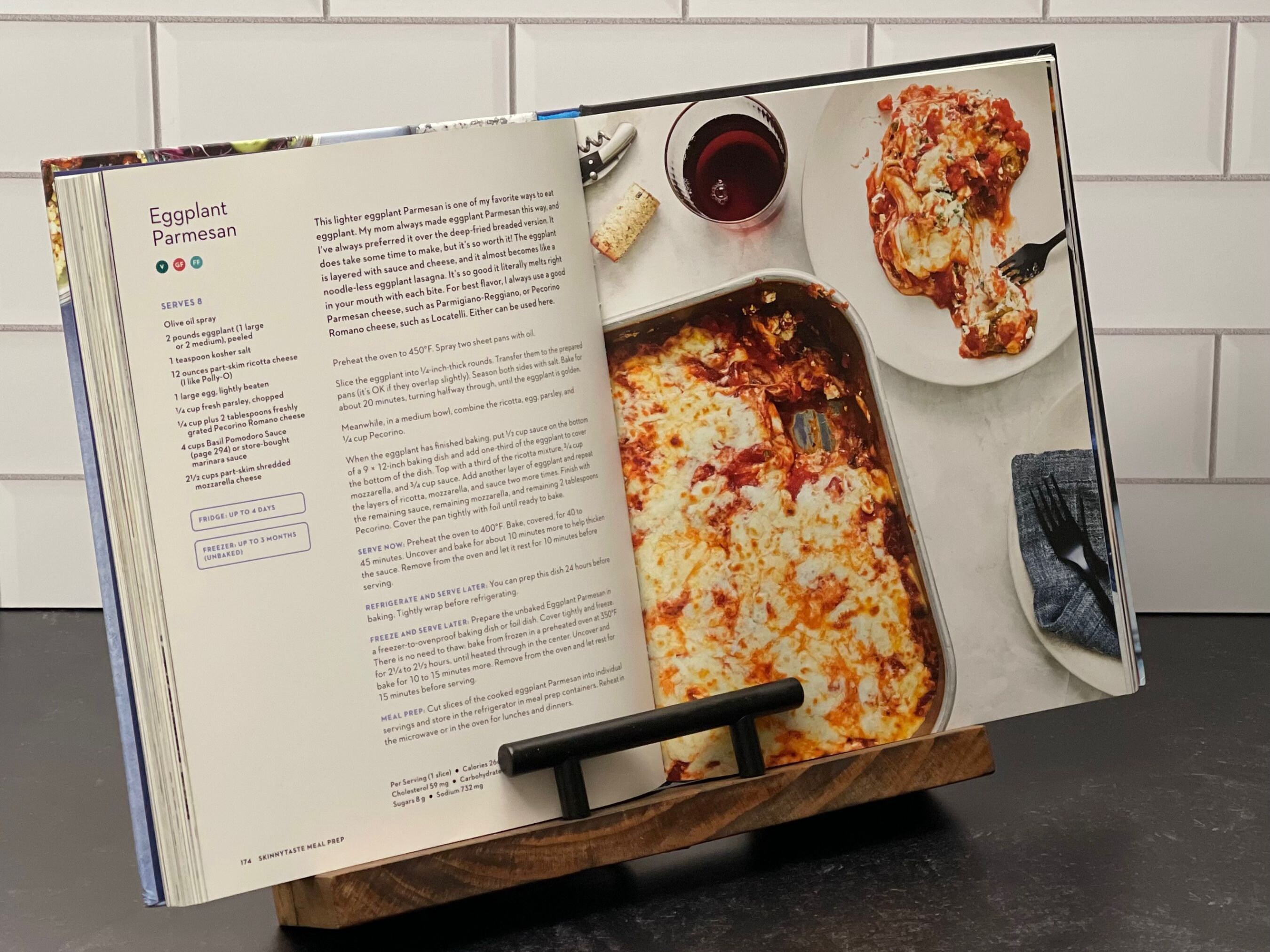 Cookbook Stand | Wood Cookbook Stand | iPad Stand | Cookbook Holder ...