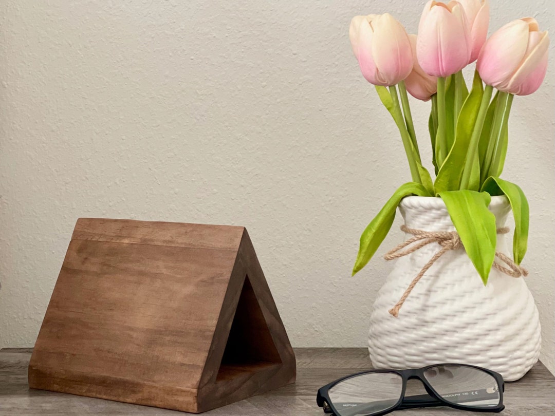 Nightstand Book Holder | Wood Book Rest | Book Rest | Wood Bookmark ...