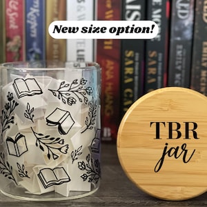 Mini TBR Jar | to Be Read Jar | TBR Jar | What to Read Next | Booktok ...