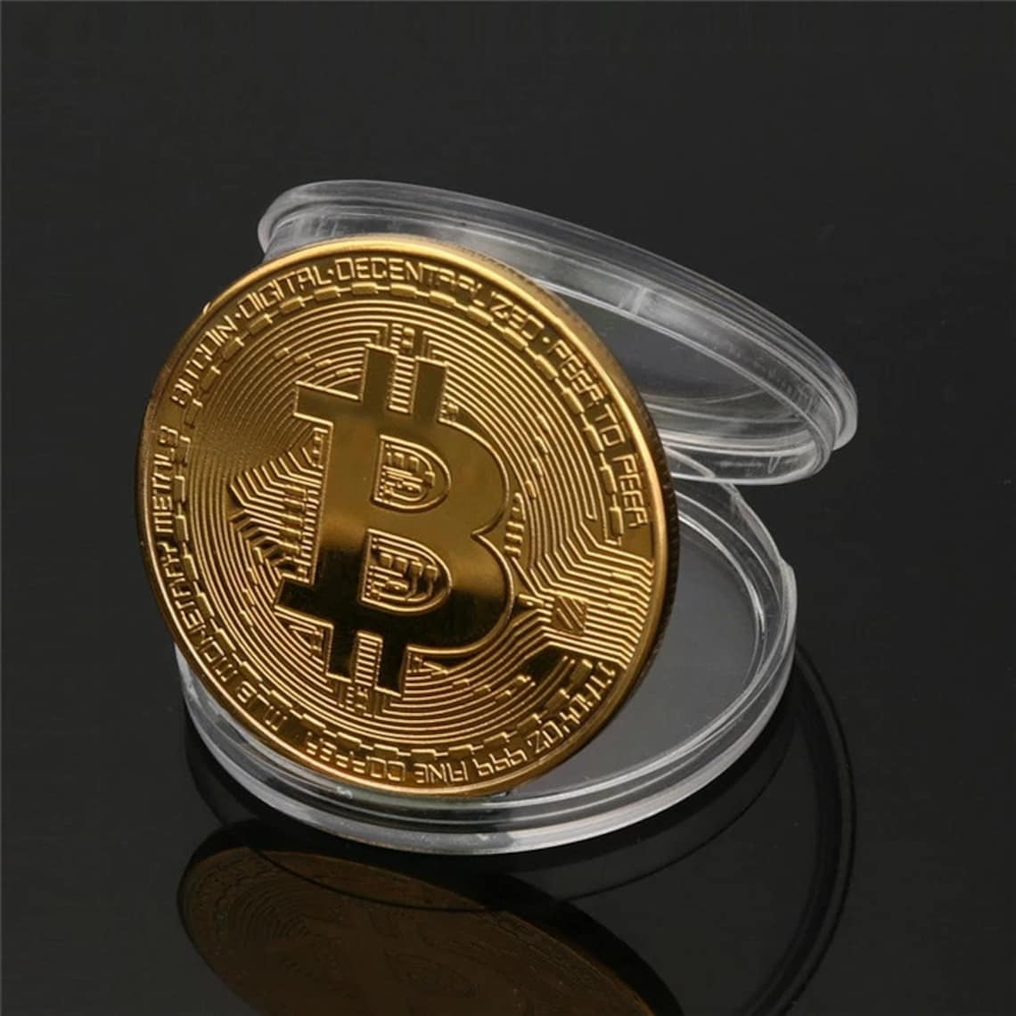 Bitcoin Coin Souvenir 10-Pack Physical Bitcoin Collection | Etsy