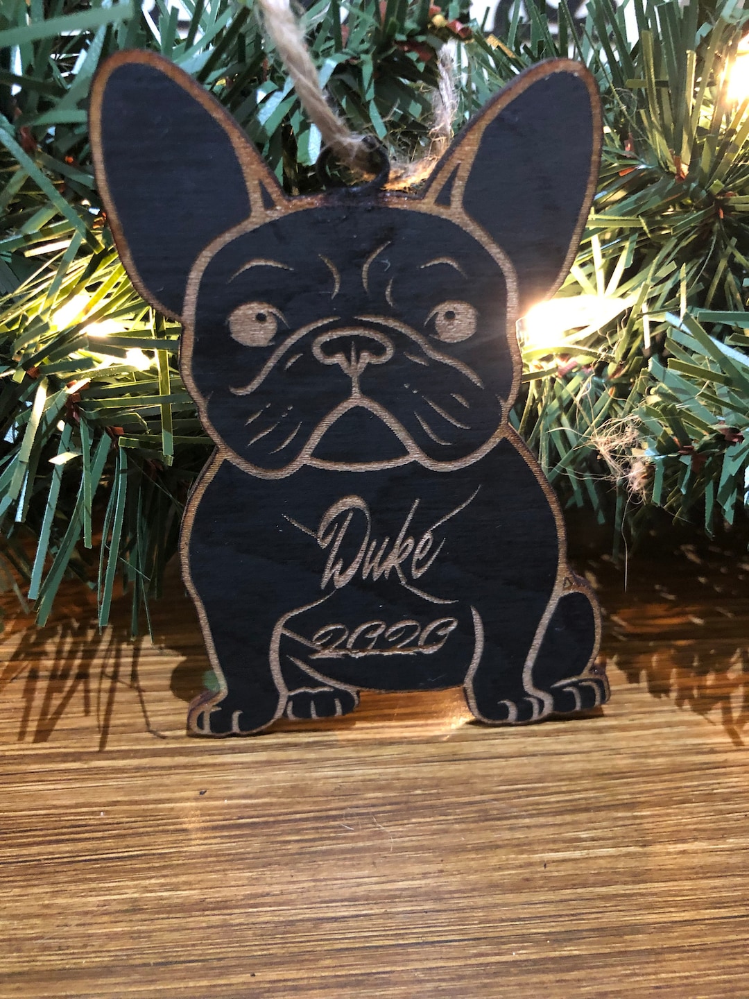 Frenchie Ornaments Fully Customizable Frenchy Onaments Frenchbulldog ...