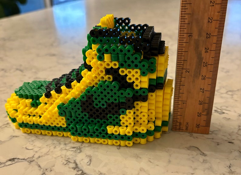 Air Jordan 1 Pixel Bead Shoe - Etsy