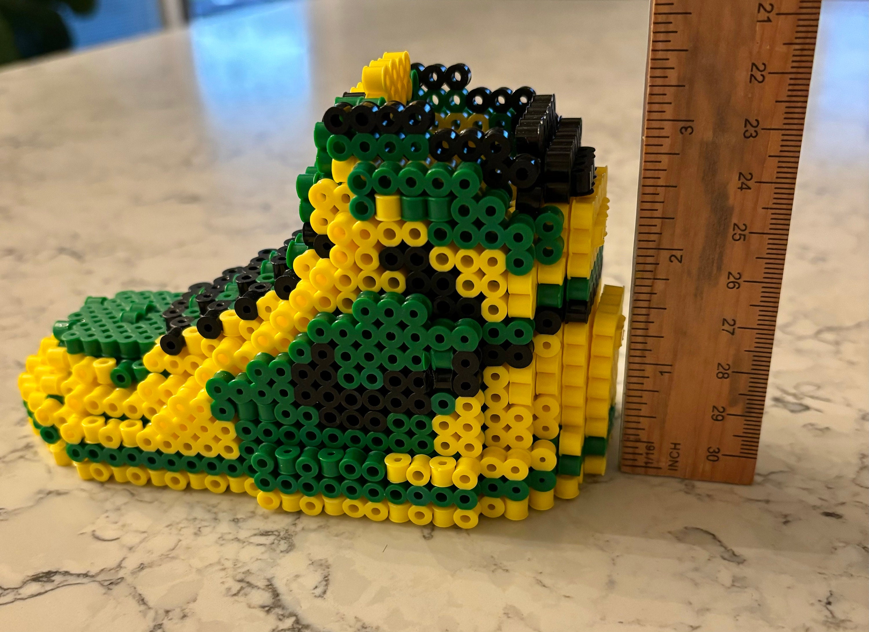 Air Jordan 1 Pixel Bead Shoe - Etsy