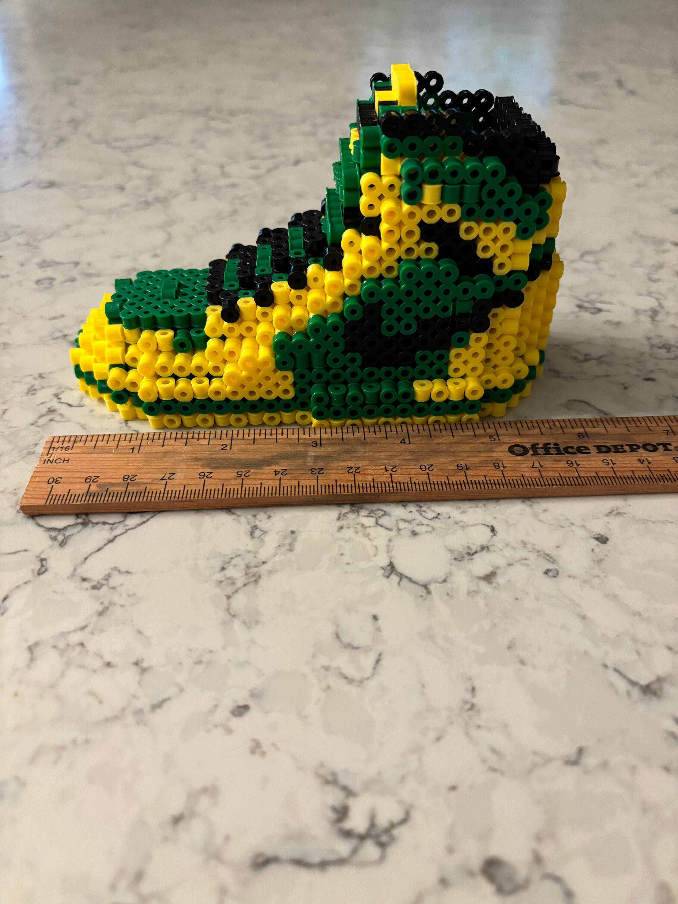 Air Jordan 1 Pixel Bead Shoe - Etsy