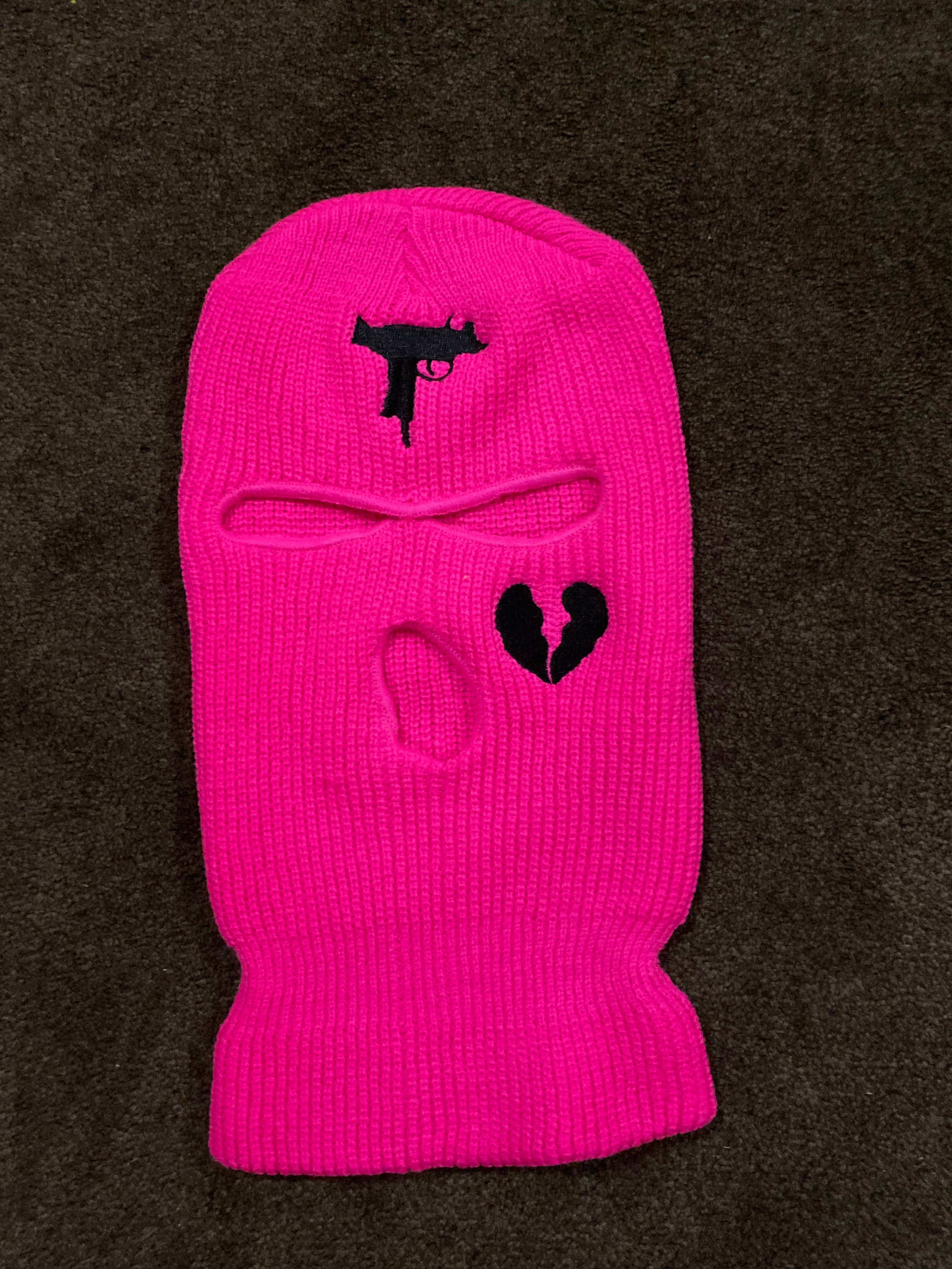 Ski Mask Hot Pink - Etsy