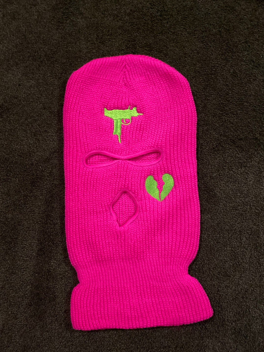 Ski Mask Hot Pink - Etsy