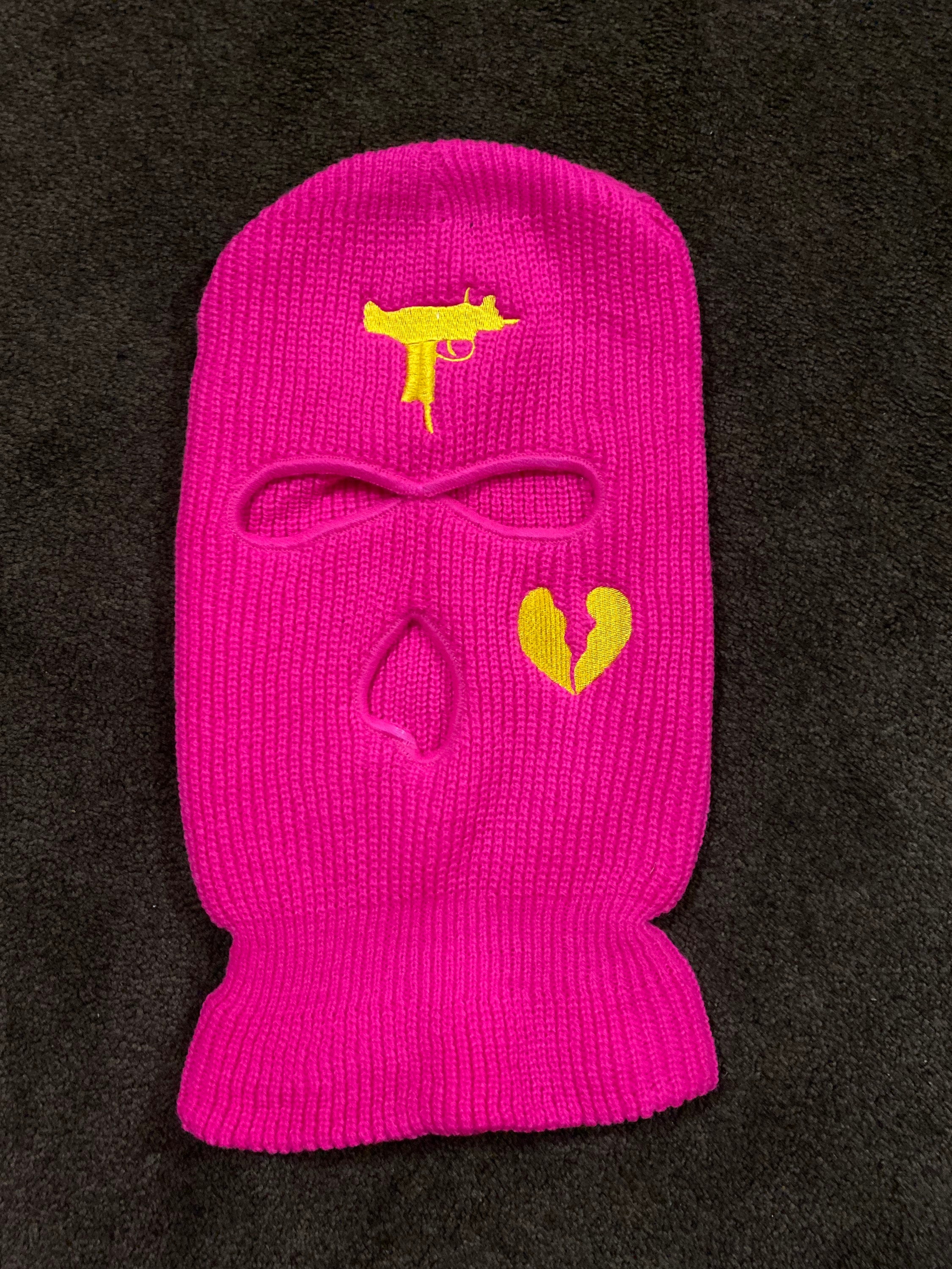 Ski Mask Hot Pink - Etsy