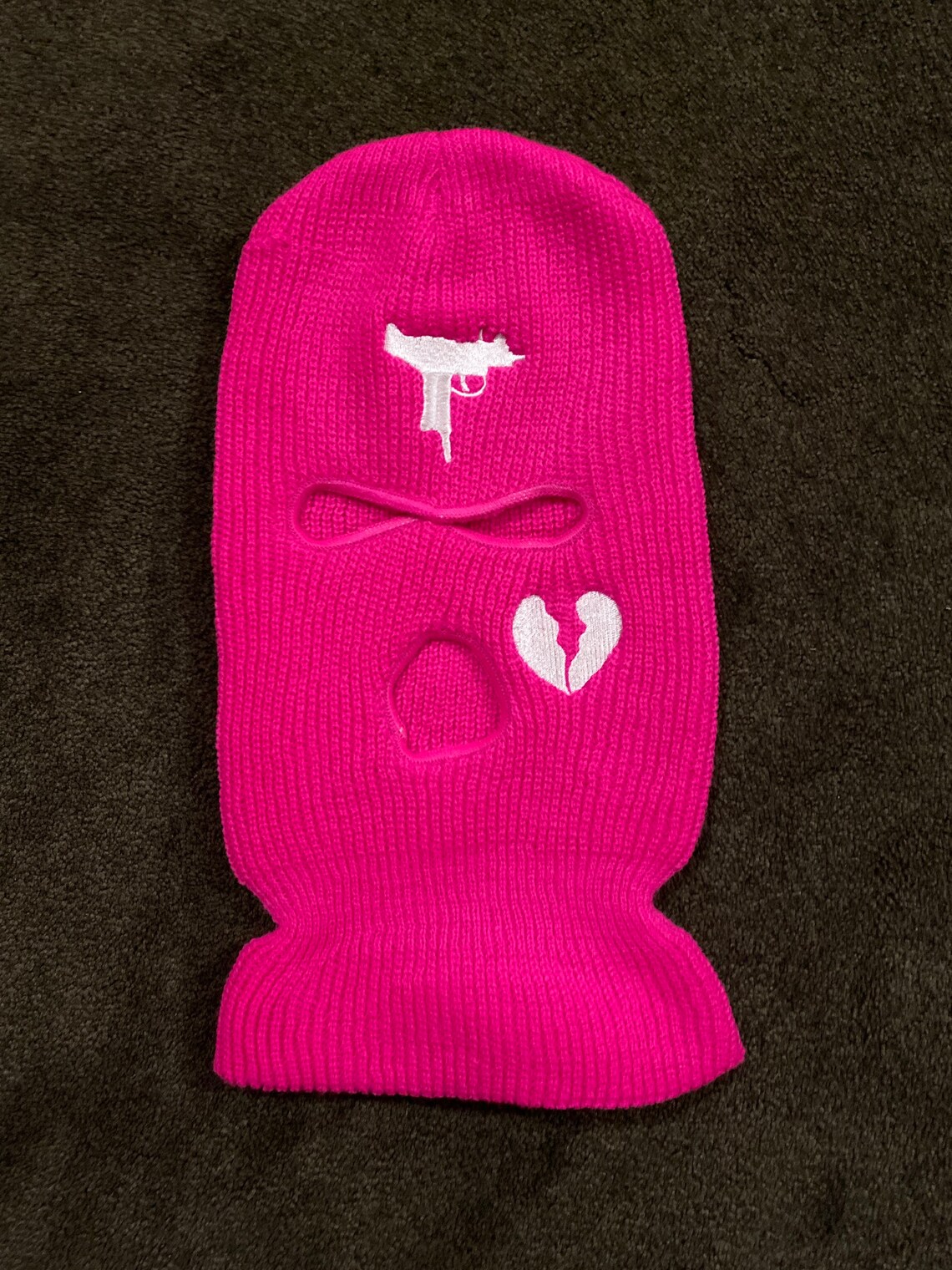 Ski Mask Hot Pink - Etsy