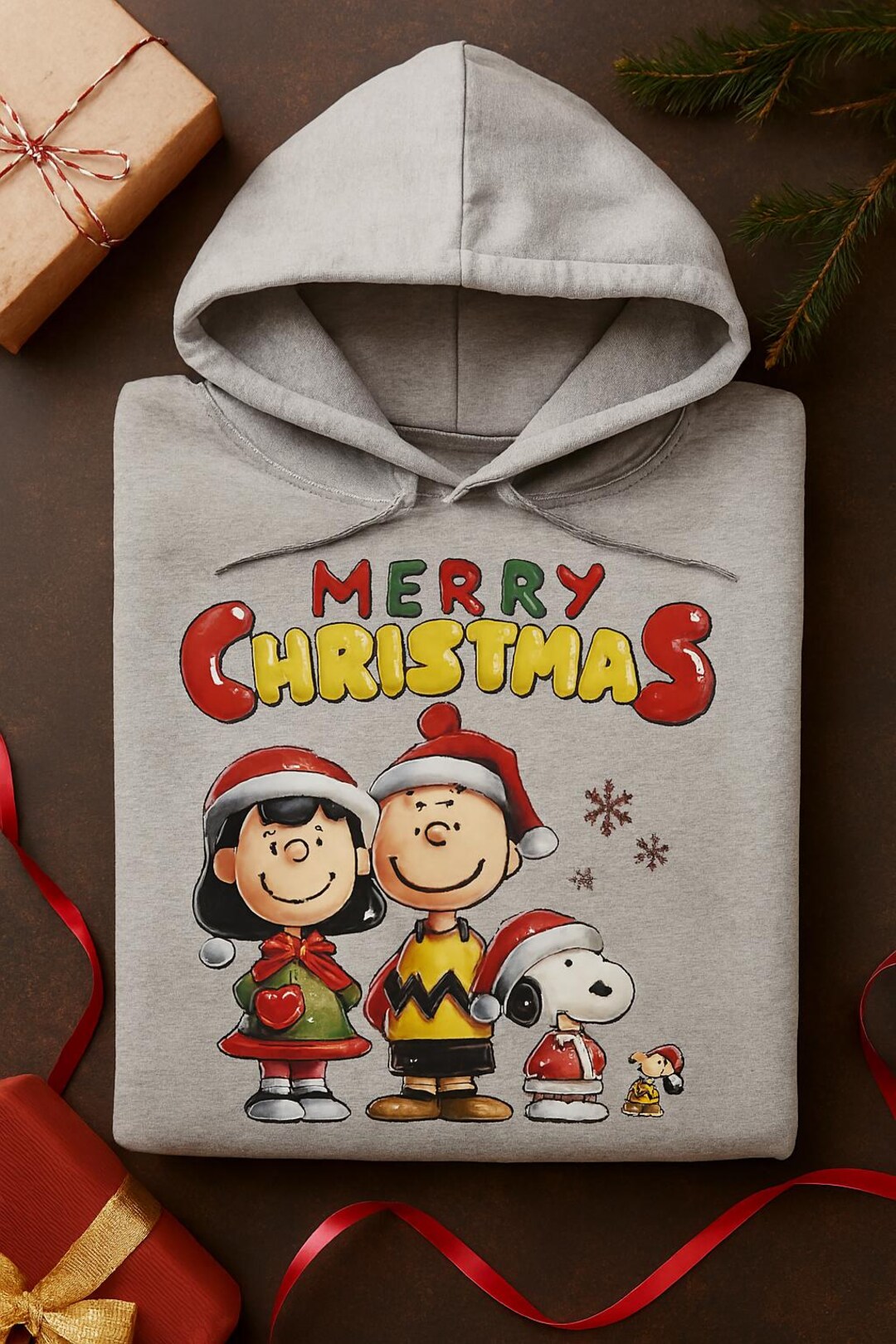 Peanuts Christmas PNG: Charlie Brown & Snoopy Clipart (digital Download ...