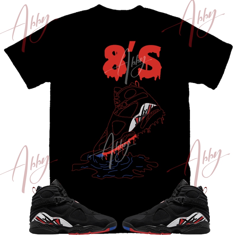 Red Jordan 8 - Etsy