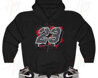 23 Hoodie to Match Jordan 1 Elephant Print Jordan 1s Elephant Print Hoodie 1 Elephant Print Hoodie Etsy