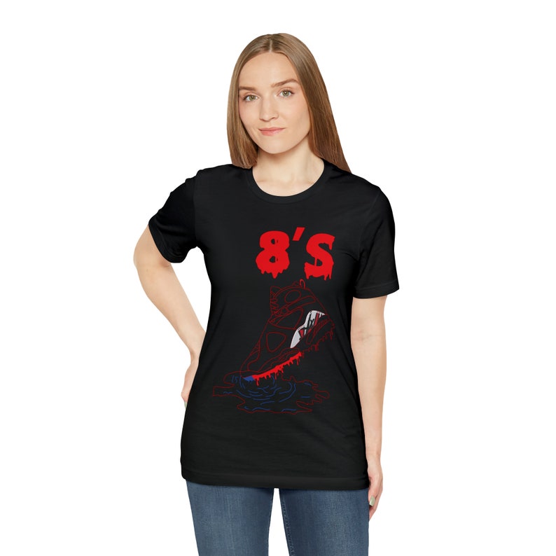 Shoe Dripping Shirt to Match Jordan Retro 8 Playoffs , Retro 8 Playoffs ...
