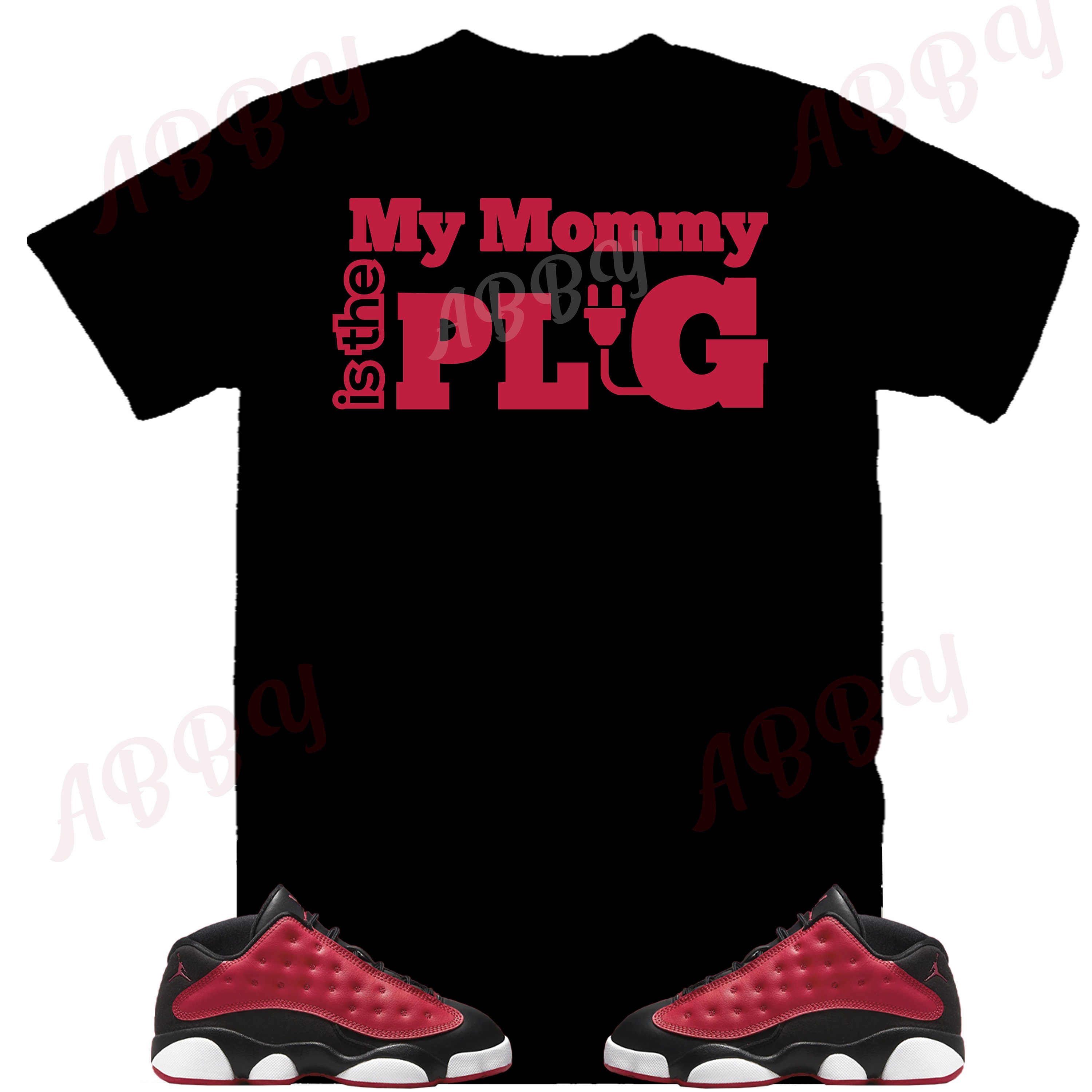 My Mommy is the Plug Air Jordan 13 Berry 13 Berry Sneaker - Etsy