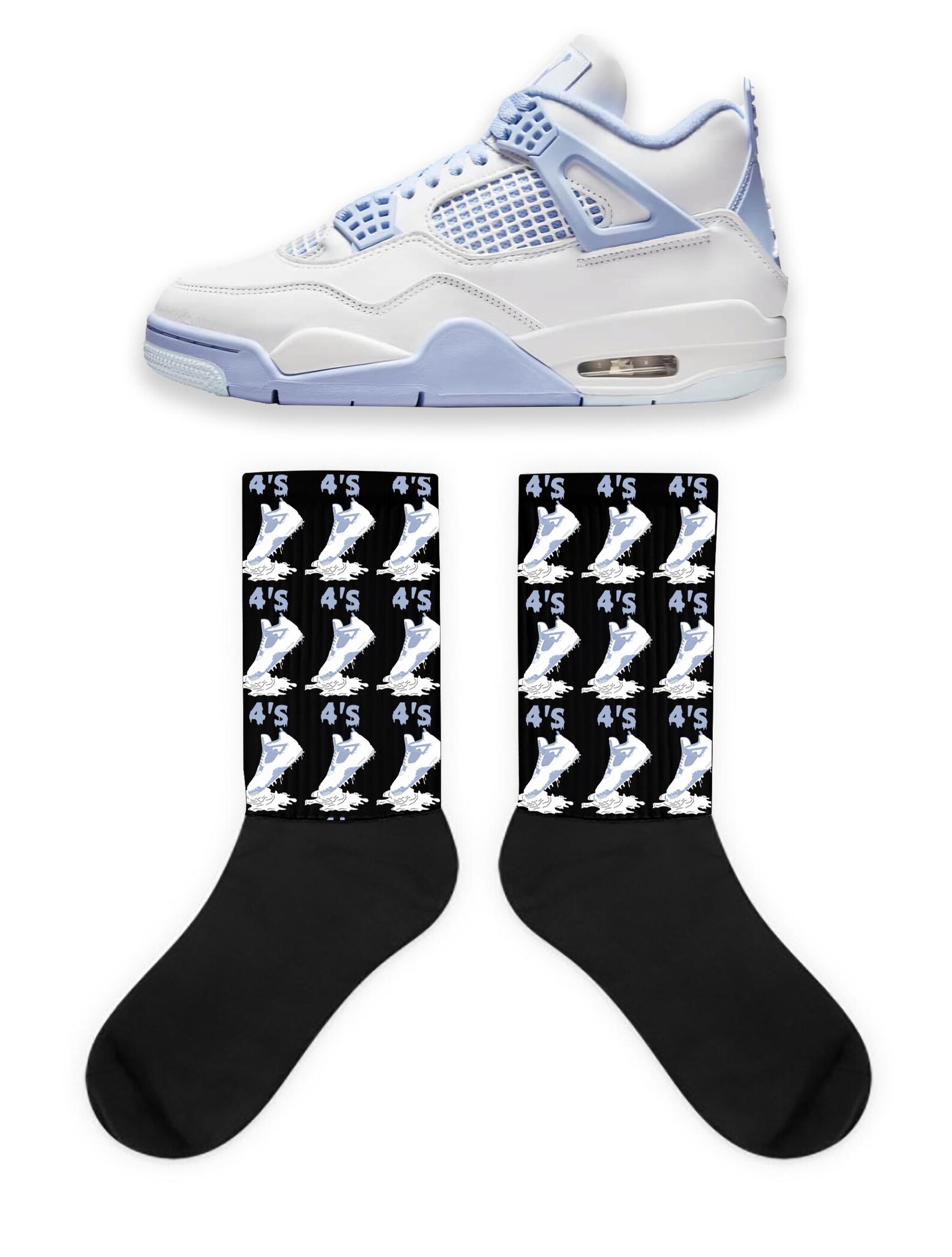 Sneaker Princess Shirt to Match Jordan 4 Forget Me Not, Retro 4 Forget ...