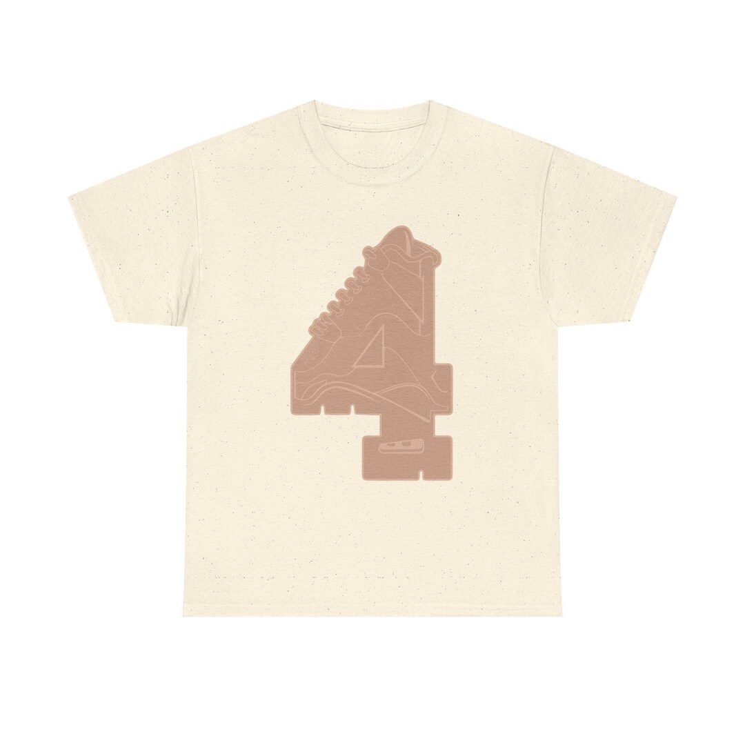 Number 4 Shirt to Match Jordan 3 Cozy Girl Sneaker Tee - Etsy