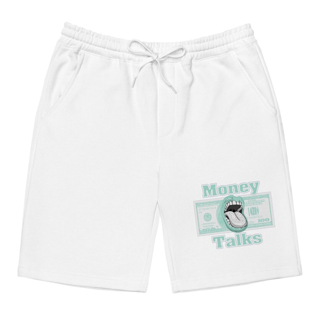 Money Talks Shorts to Match Jordan Retro 2 Crystal Mint, Retro 2 ...