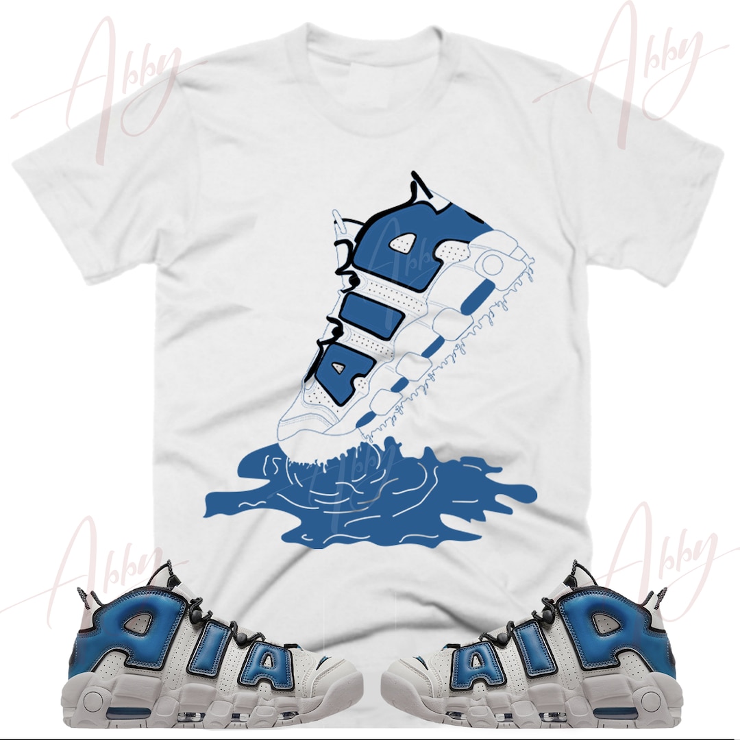 Shoe Dripping Shirt to Match Uptempo Burnished Teal, Uptempo Burnished ...