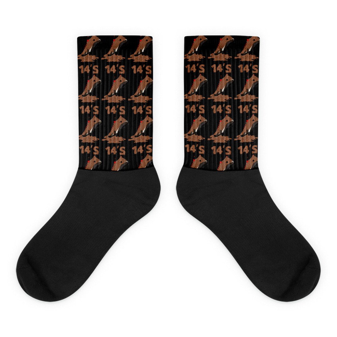 Shoe Dripping Socks to Match Air Jordan Retro 14 Winterized, Retro 14 ...