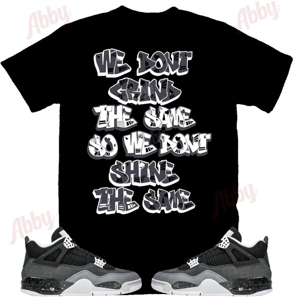 Jordan 4 Fear Tshirt - Etsy