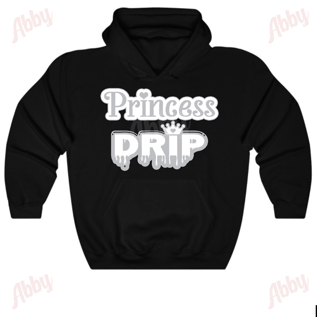 Princess Drip Hoodie to Match Jordan Retro 6 Black Chrome, Retro 6 ...