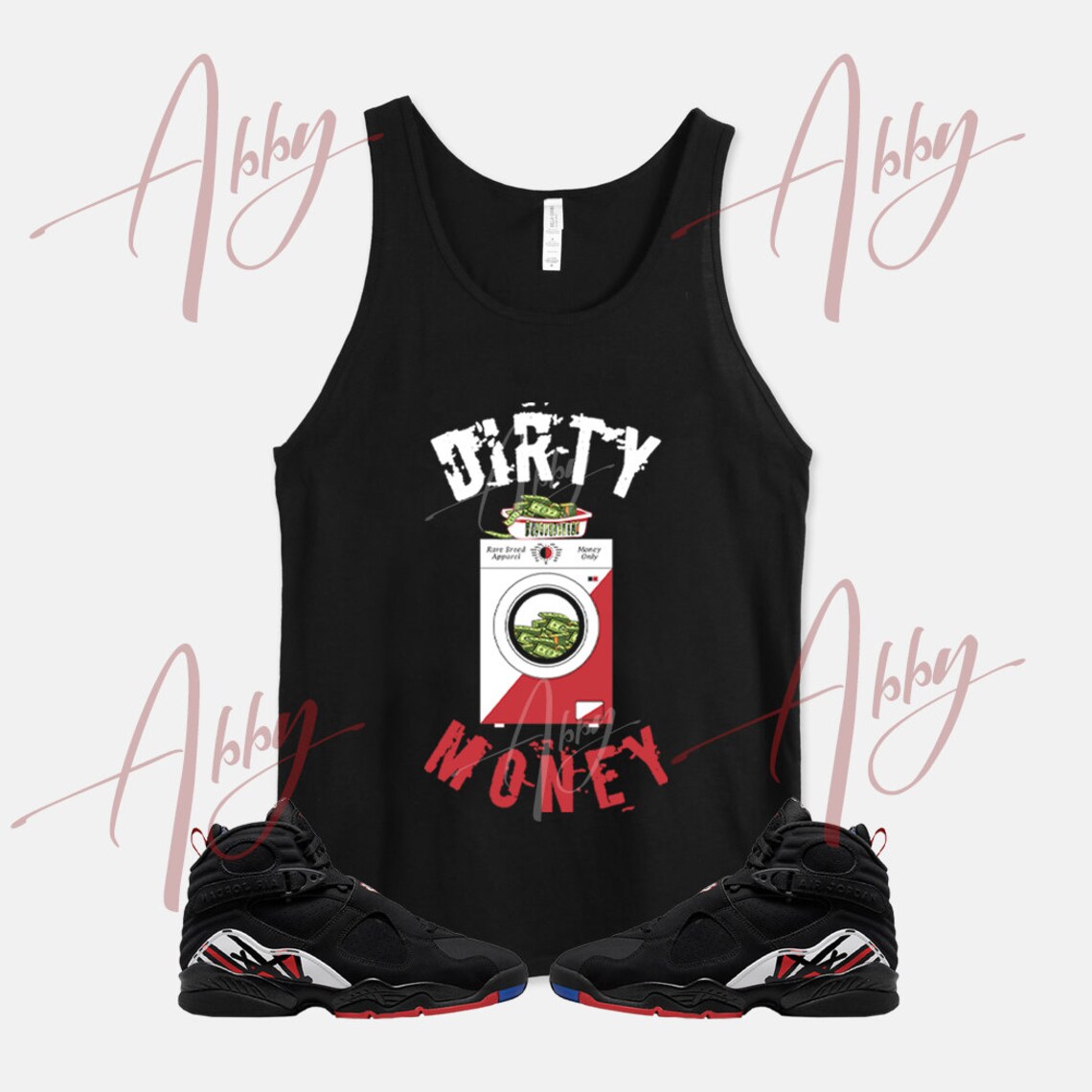 Dirty Money Shirt to Match Jordan Retro 8 Playoffs , Retro 8 Playoffs ...