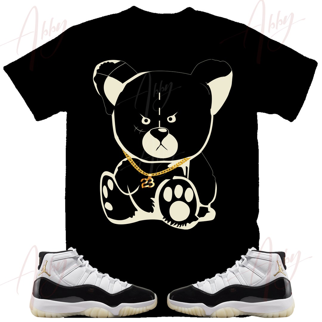 Teddy Bear Shirt to Match Retro 11 Gratitude, Jordan 11 Gratitude Shirt ...