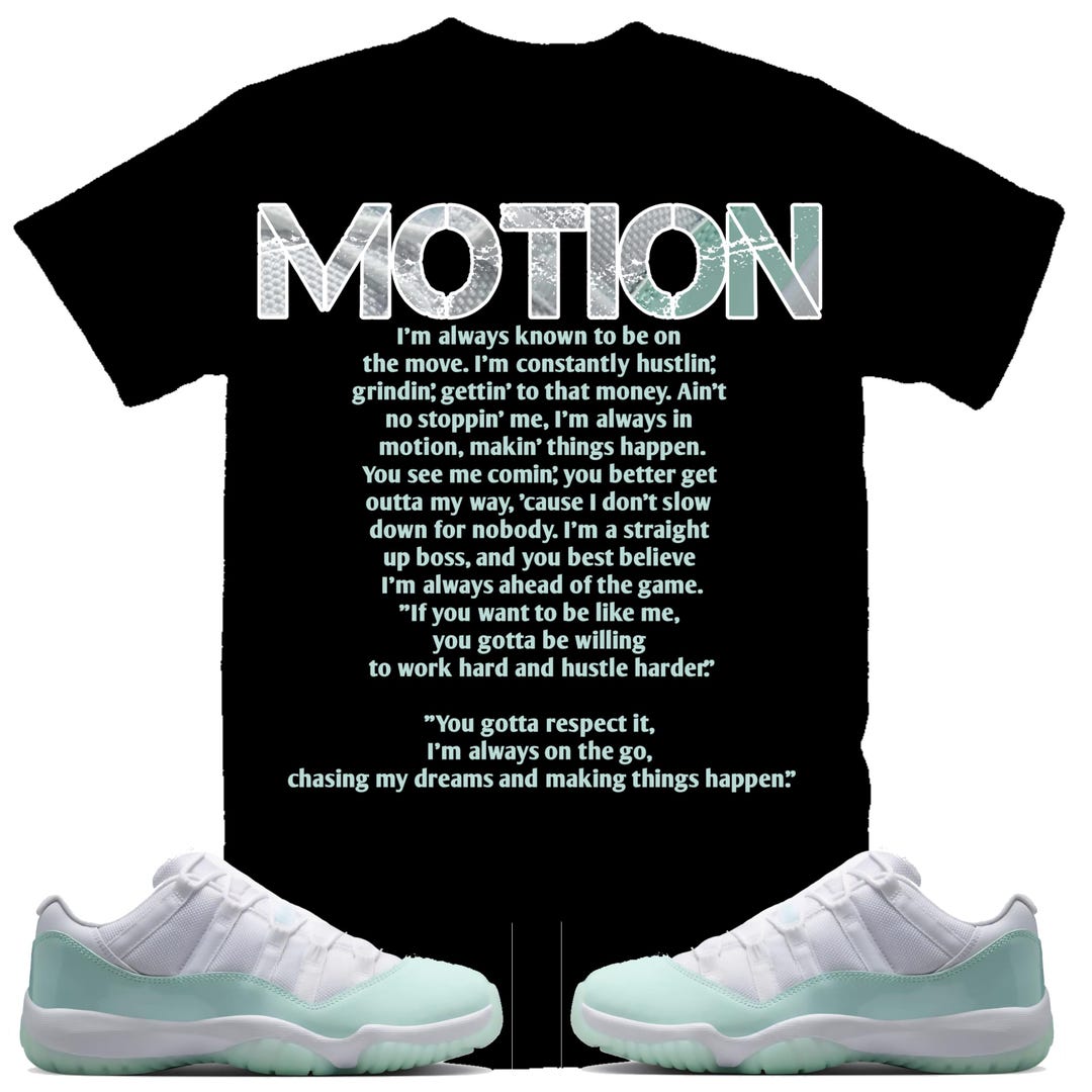 Motion Shirt to Match Jordan 11 Igloo, Retro 11 Igloo Shirt, Igloo 11s ...