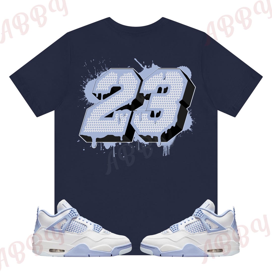 23 Shirt to Match Jordan 4 Forget Me Not, Retro 4 Forget Me Not Shirt ...