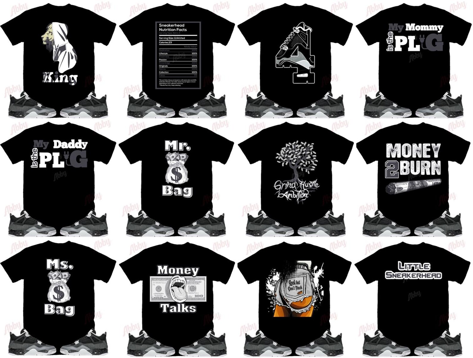 Number 4 Shirt to Match Jordan 4 Fear, Retro 4 Fear Shirt, Fear Sneaker ...
