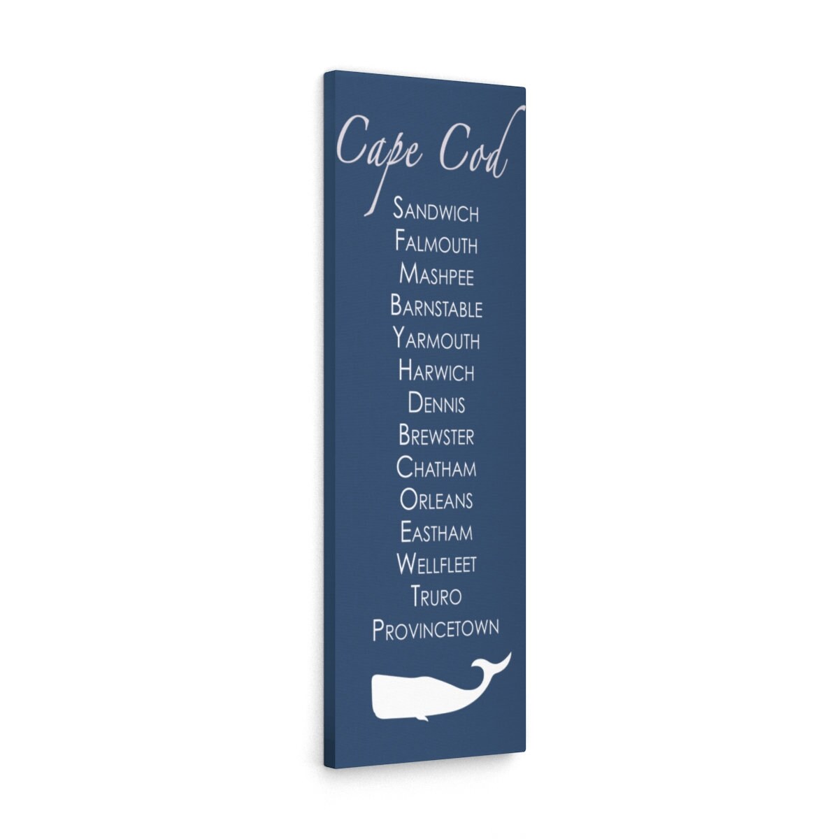 12" X 36" CAPE COD TOWNS - Great Sign for a Special Place in Your Home ...