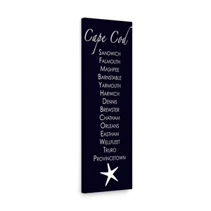 12" X 36" CAPE COD TOWNS - Great Sign for a Special Place in Your Home ...