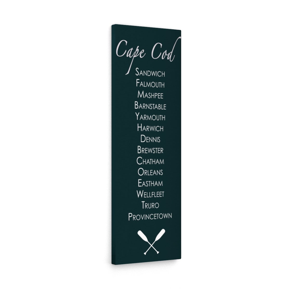 12" X 36" CAPE COD TOWNS - Great Sign for a Special Place in Your Home ...